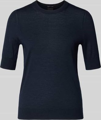 HUGO BOSS Regular Fit Pullover aus reiner Schurwolle Modell FARBELLA