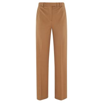 Circolo 1901 Femme, Pantalons, Brun, Taille: 34 FR Pant Masculine