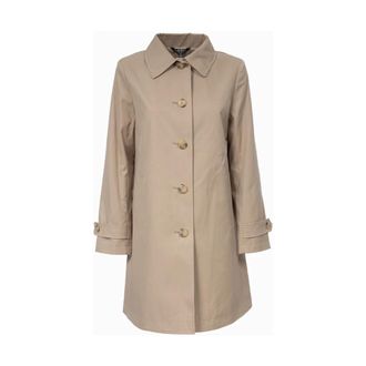 Ralph Lauren Stilvoller Winter Trenchcoat f&uuml;r Damen - - Coats - Damen - Beige - XL