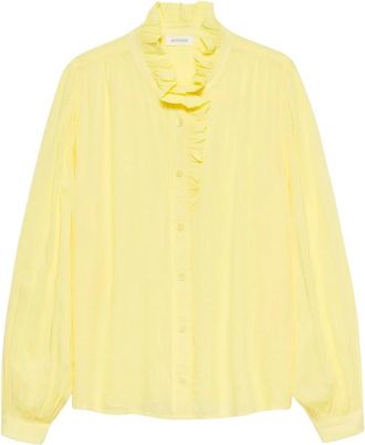 Alchemist Femme, Blouses et Chemises, Jaune, Taille: 36 FR De Blouse Lux