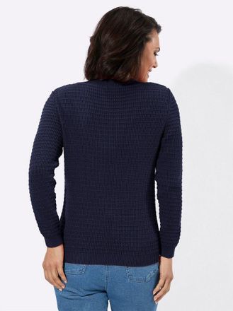Witt Strickpullover V-Pullover Langarm