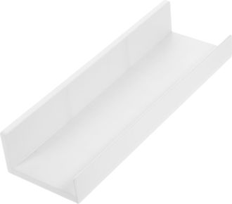 SOLUSTRE Wandmontiertes Bilderregal aus Rustikales Wandregal mit Ablage für Fotos Platzsparendes Design für Schlafzimmer Wohnzimmer und Kinderzimmer Einfache I