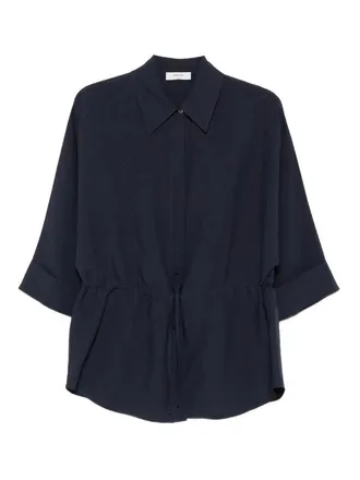 Black Label Bluse - Blau