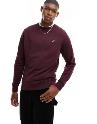 Lyle & Scott Lyle & Scott - Sweat ras de cou - Bordeaux-Rouge
