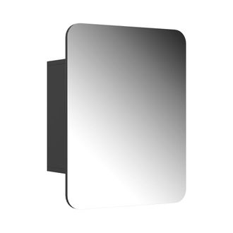 Vicco Badspiegelschrank Anthrazit Zino 65x50x17 cm - Badezimmerschrank mit Spiegel, Ordnung & Eleganz f&uuml;r jedes Badezimmer