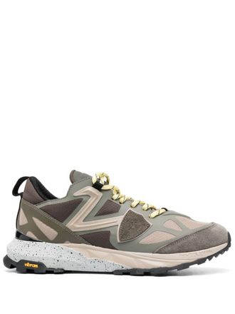 Philippe Model baskets en cuir ROCX - Vert