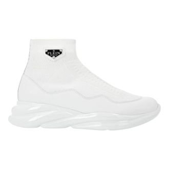 Philipp Plein unisex, Chaussures, Blanc, Taille: 35 EU Runner Socks Skywalker