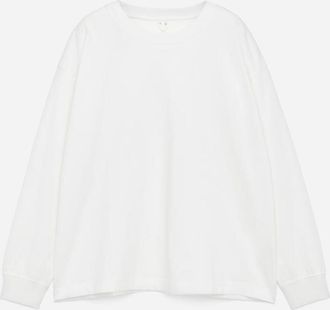Arket Langarmshirt -Wei&szlig;