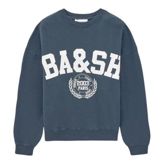 BA&SH Benjamin Sweatshirt - - Sweatshirts & Hoodies - Damen - Blau - S
