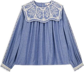 Louise Misha Blouse Anastasy Coton Bio Louise Misha