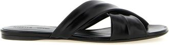 Khaite Liria - Sandales plates en cuir