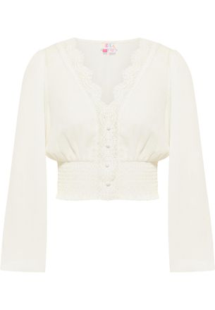 Izia Cropped Blouse &agrave; manches longues gaya