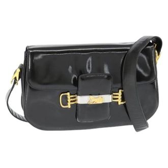 Celine Pre-owned Schultertasche aus beschichtetem Canvas - - Pre-owned - Damen - Schwarzk - ONE SIZE