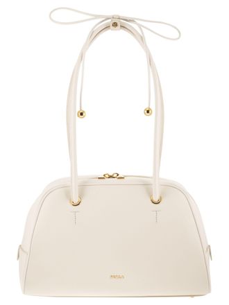 Furla Coquelicot Furla M - Sac &agrave; poign&eacute;e sup&eacute;rieure en cuir grain&eacute;