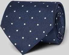 HUGO BOSS Seidenkrawatte mit Strukturmuster
