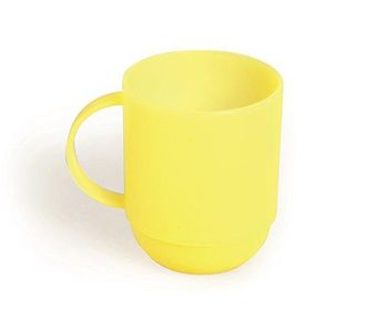 Excelsa Rainbow Mug 0,35 Liter, Gelb, 8 x 10 x 8 cm