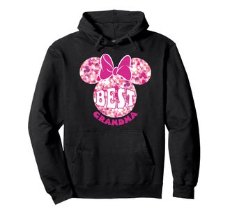 Disney Minnie Mouse Best Grandma Muttertag Pullover Hoodie