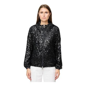 Ermanno Scervino Sequin Bomberjacke - - Jackets - Damen - Schwarzk - XS