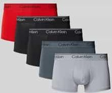 Calvin Klein Underwear Trunks mit elastischem Logo-Bund im 5er-Pack
