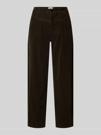 Cambio Barrel Fit Cordhose in verk&uuml;rzter Passform Modell ELIN