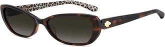 Kate Spade New York Lunettes de soleil Jalisa 2 - Femme - Accessoires - Brun - Taille: 56 MM