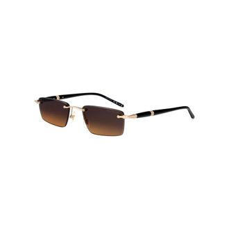 Montblanc Montblanc, Homme, Accessoires, Noir, Taille: 54 MM Lunettes de soleil Mb0484S