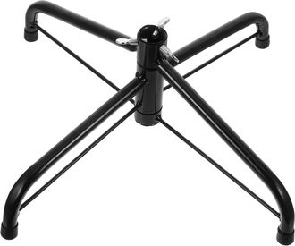 Angoily Weihnachtsbaumständer Metall Faltbar Stabiler Christbaumhalter für Künstliche Bäume Robuster Eisenständer mit Klappfunktion für Weihnachtsdeko und Vie