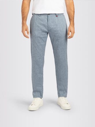 Mac Jeans Sommerliche Hose Lennox mit Leinenanteil und Kordelzug in