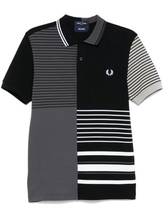 Fred Perry x Beams polo à rayures - Noir