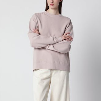 Golden Goose Rosa Sweatshirt mit Rundhalsausschnitt aus Baumwolle