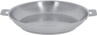 Cristel P22QL - Po&ecirc;le inox 22 cm - sans Poign&eacute;e amovible - Collection Strate Argent