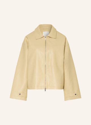 Neo Noir Neo Noir Jacke Titanie In Lederoptik gelb