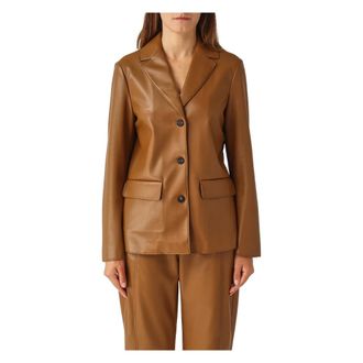 Maison Margiela Femme, Vestes, Brun, Taille: 44 FR Veste Tricot&eacute;e MM