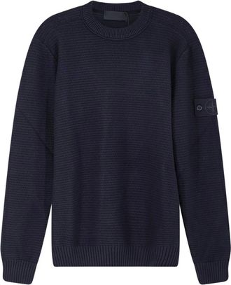 Stone Island Homme, Pulls, Bleu, Taille: L Stone Island Sweaters Blue