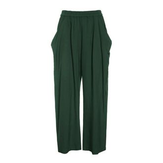 Bitte Kai Rand Femme, Pantalons, Vert, Taille: 44 FR Wide Pantalons