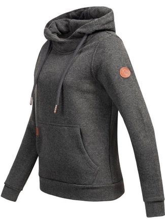 Alessandro Salvarini Hoodie Alessandro Salvarini Damen Sweatshirt Hoodie Kapuzen Pullover AS298 mit kuscheligem Obermaterial