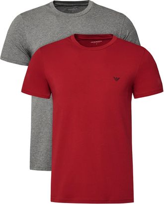 Emporio Armani T-Shirt-Set EM000391 AF10776 M8072 Bunt Regular Fit