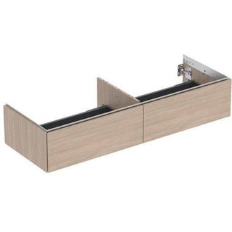 Keramag Geberit one Unterschrank f&uuml;r Aufsatzwaschtisch, 2 Schubladen