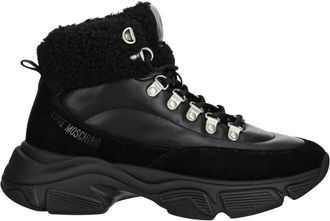 Love Moschino Femme, Chaussures, Noir, Taille: 40 EU Bottes &agrave; logo