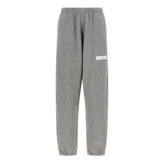 Maison Margiela Baumwoll-Jogginghose - - Trousers - Damen - Grau - S