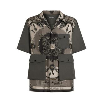 Dolce & Gabbana Pocket Patterned Shirt