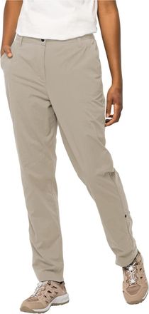 Jack Wolfskin Damen Desert Roll Up Pants W Outdoorhose, White Pepper, 36 EU