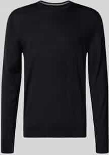 Christian Berg Regular Fit Longsleeve aus Merino-Mix
