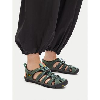 Keen Sandalen Keen Clearwather Cnx Leather 1014371 Gr&uuml;n