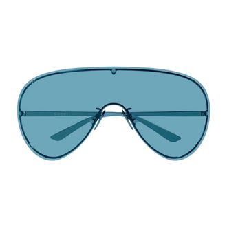 Gucci Shield Sonnenbrille - - Accessories - Damen - Blau - ONE SIZE
