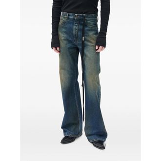 Ann Demeulemeester Modest Faded Flared Jeans