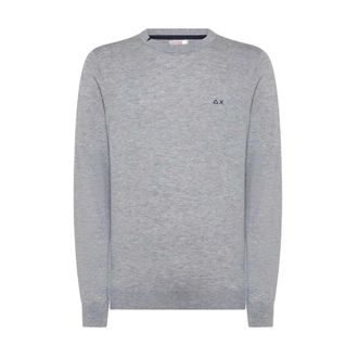 Sun 68 Round Solid - - Knitwear - Herren - Grau - S