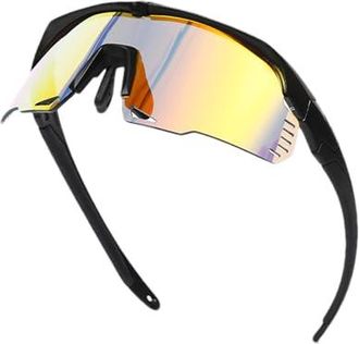 Generico Lunettes de soleil de sport polaris&eacute;es - Verres anti-&eacute;blouissement et film haute d&eacute;finition, lunettes de soleil de cyclisme, lunettess d&eacute;quitation de 