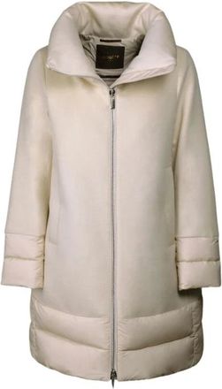 Moorer Femme, Manteaux, Beige, Taille: 40 FR Soraya-Le Coat