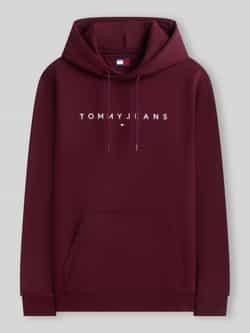 Tommy Jeans Regular Fit Hoodie mit Logo-Schriftzug